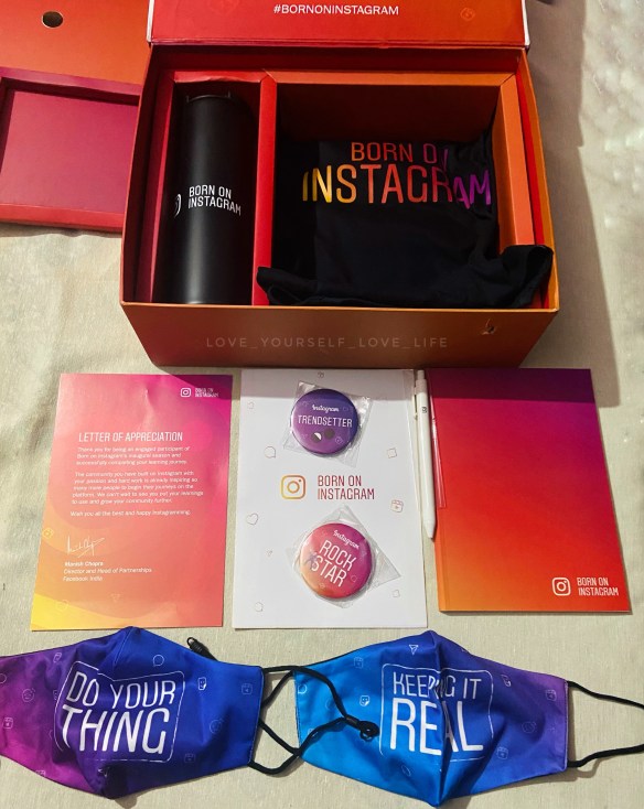Born On Instagram program | Appreciation Letter from Instagram BOI team ...